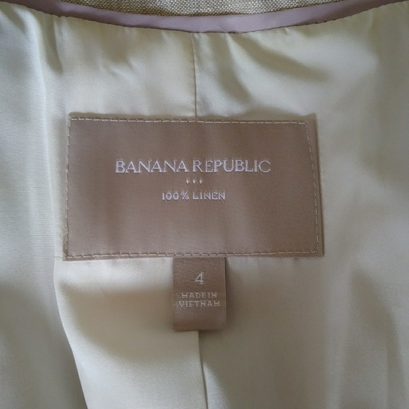 Banana Republic | Jackets & Coats | Linen Suit Jacket | Poshmark
